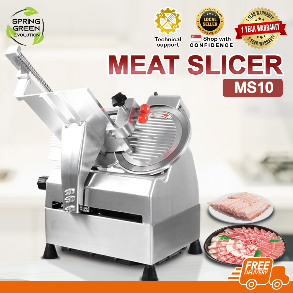 Meat Slicer MS10 (10 inches blade) – SGE Singapore
