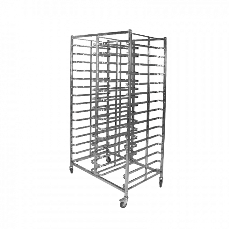 Stainless steel baking tray racks shelf trolley - SGE Singapore